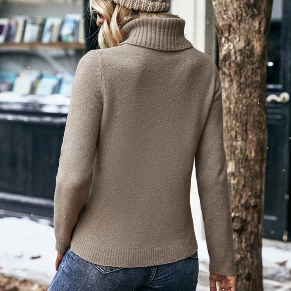 Sweaters | Cozy Turtleneck Neck Sweater Top | Poshmark